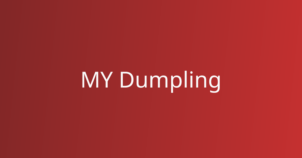 Order Authentic Chinese Online | MY Dumpling - Pickup or Delivery Available